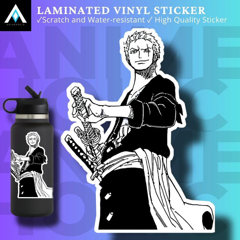 RORONOA ZORO ONE PIECE BLACK AND WHITE MONKEY D. LUFFY JOYBOY ...