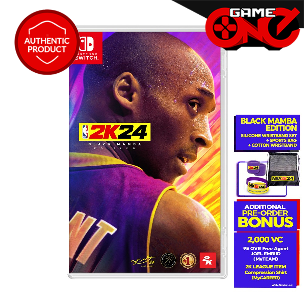 Nintendo Switch NBA 2k24 Black Mamba Edition | Shopee Philippines
