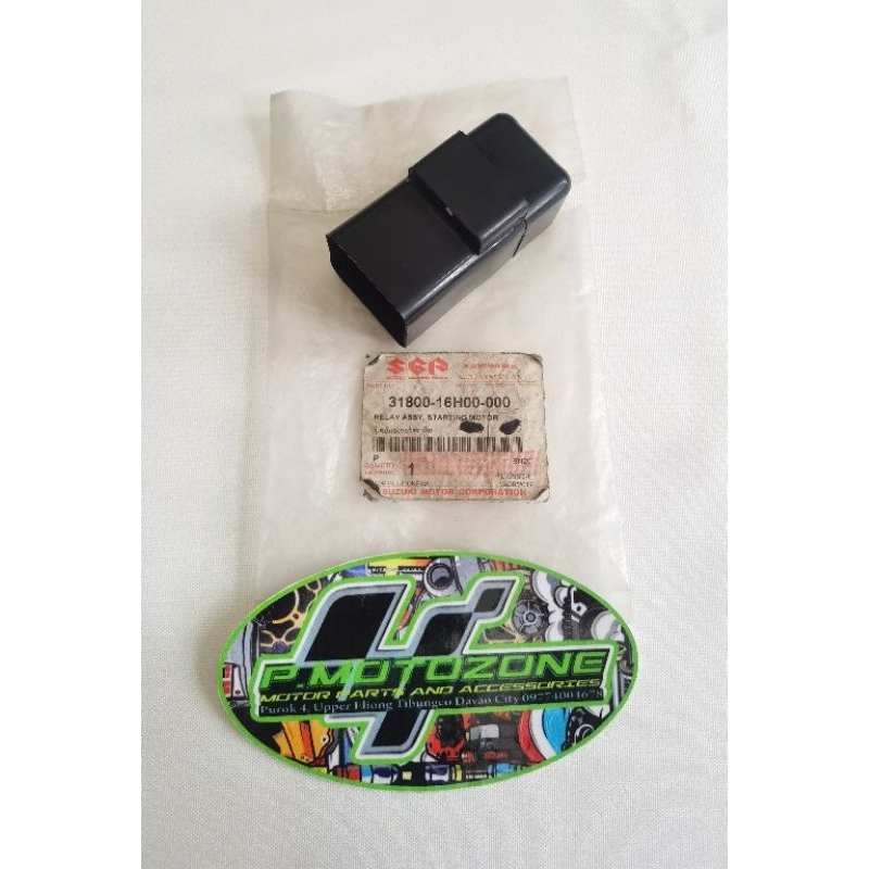 Starter relay Raider J115 Fi, Suzuki Genuine Parts made in Indonesia ...