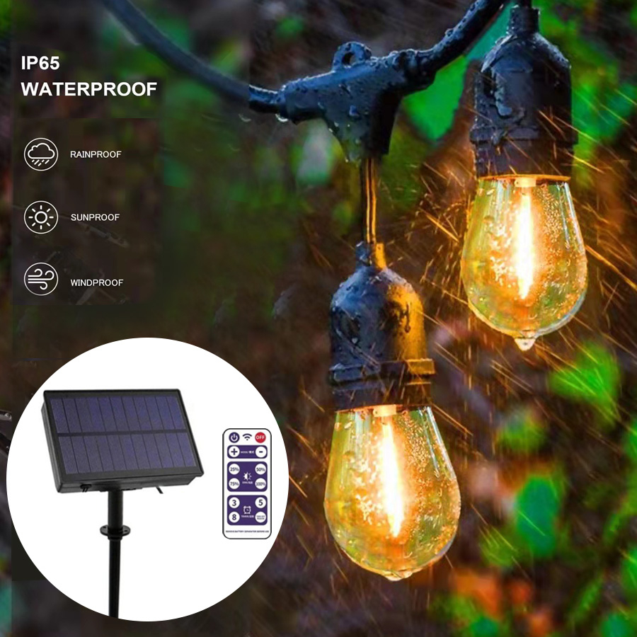 BNN 8M 10L LED Solar String Bulb Lights Garden Outdoor Decoration ...