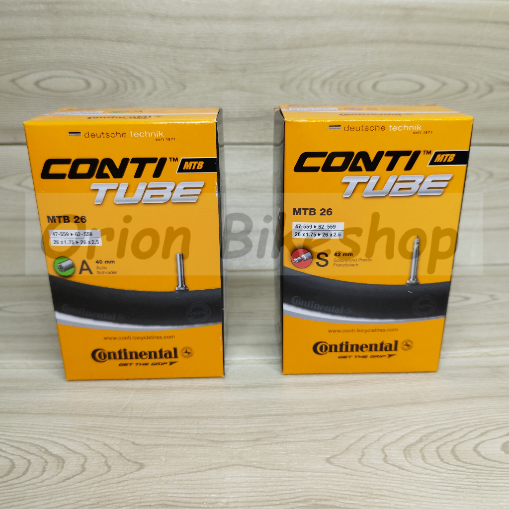 Continental Inner Tube Bike Race 28 Tubes Bicycle Butyl Tire Innertube ...