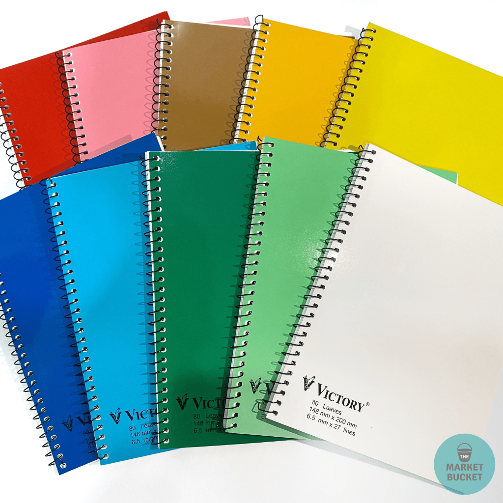 Victory Spiral Notebook (Random Color) | Shopee Philippines