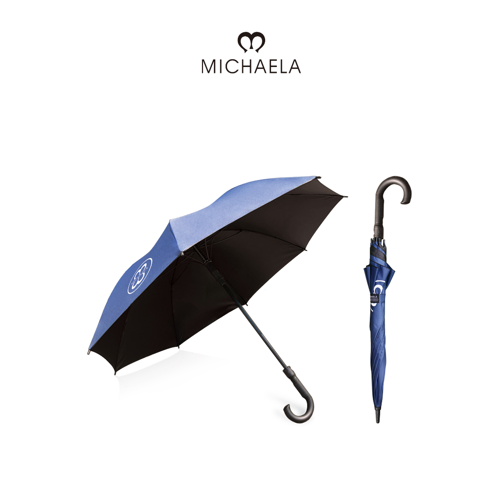 MICHAELA J Handle Golf Umbrella Automatic Open Anti UV Waterproof ...