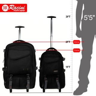 Racini Baiken D-2112 Series Travel and Fashion Backpack Trolley ...