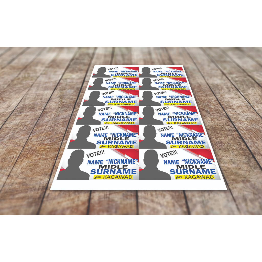 Sticker Label Election Campaign Materials | Shopee Philippines