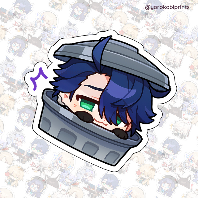 [SET3/7] Honkai: Star Rail - Blade Jing Yuan - Chibi, Emoji ...