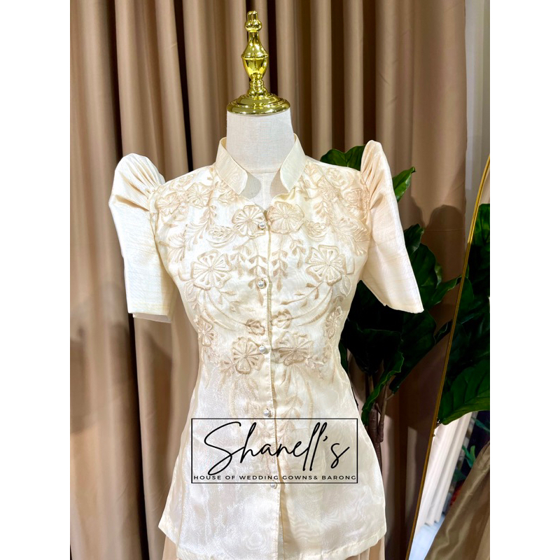 Filipiñiana Blouse , Skirt or Terno | Shopee Philippines