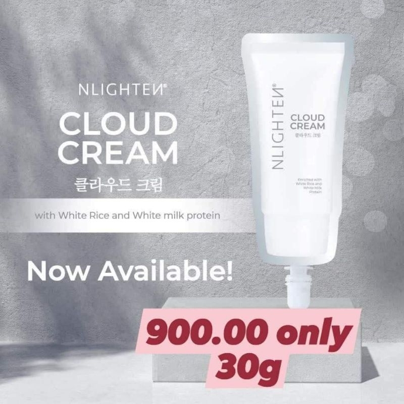 NLIGHTEN CLOUD CREAM ORIGINAL (SPOUT 30g) | Shopee Philippines