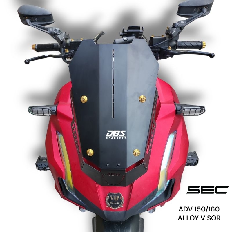 SEC ADV 150/160 ALLOY VISOR | Shopee Philippines