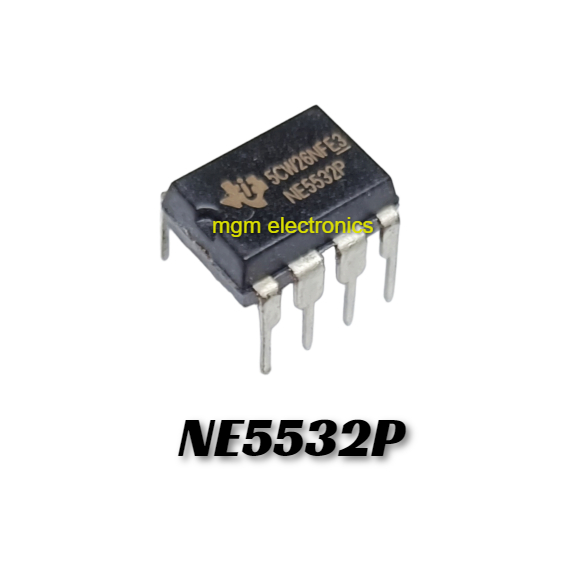 1PC. NE5532P Dual, 30-V, 10-MHz, low-noise operational amplifier for audio applications | Shopee ...