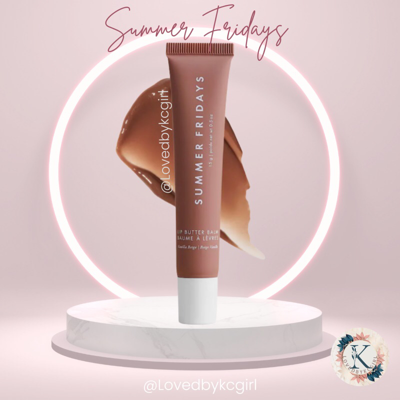 Summer Fridays Lip Butter Balm - Vanilla Beige (Fullsize) | Shopee ...