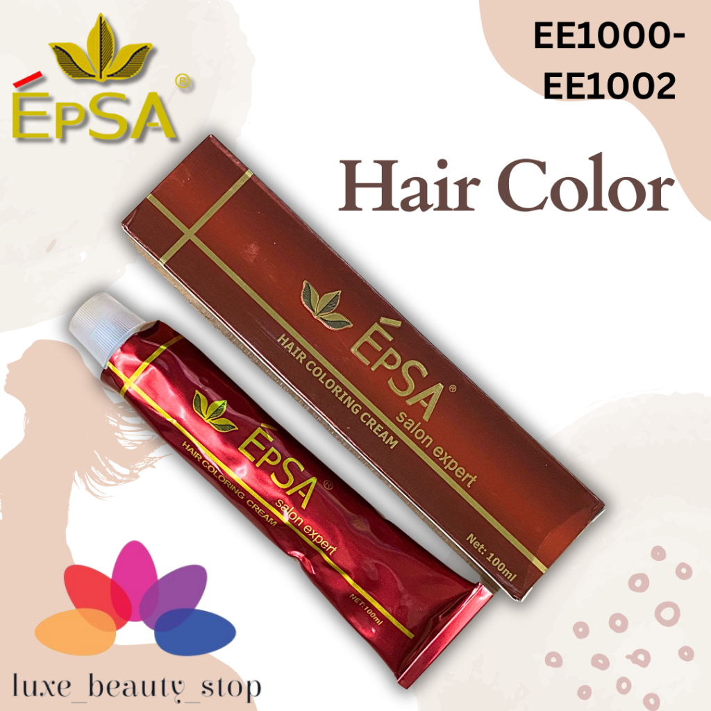 EPSA PROFESSIONAL HAIR COLOR TUBE 4 | Shopee Philippines
