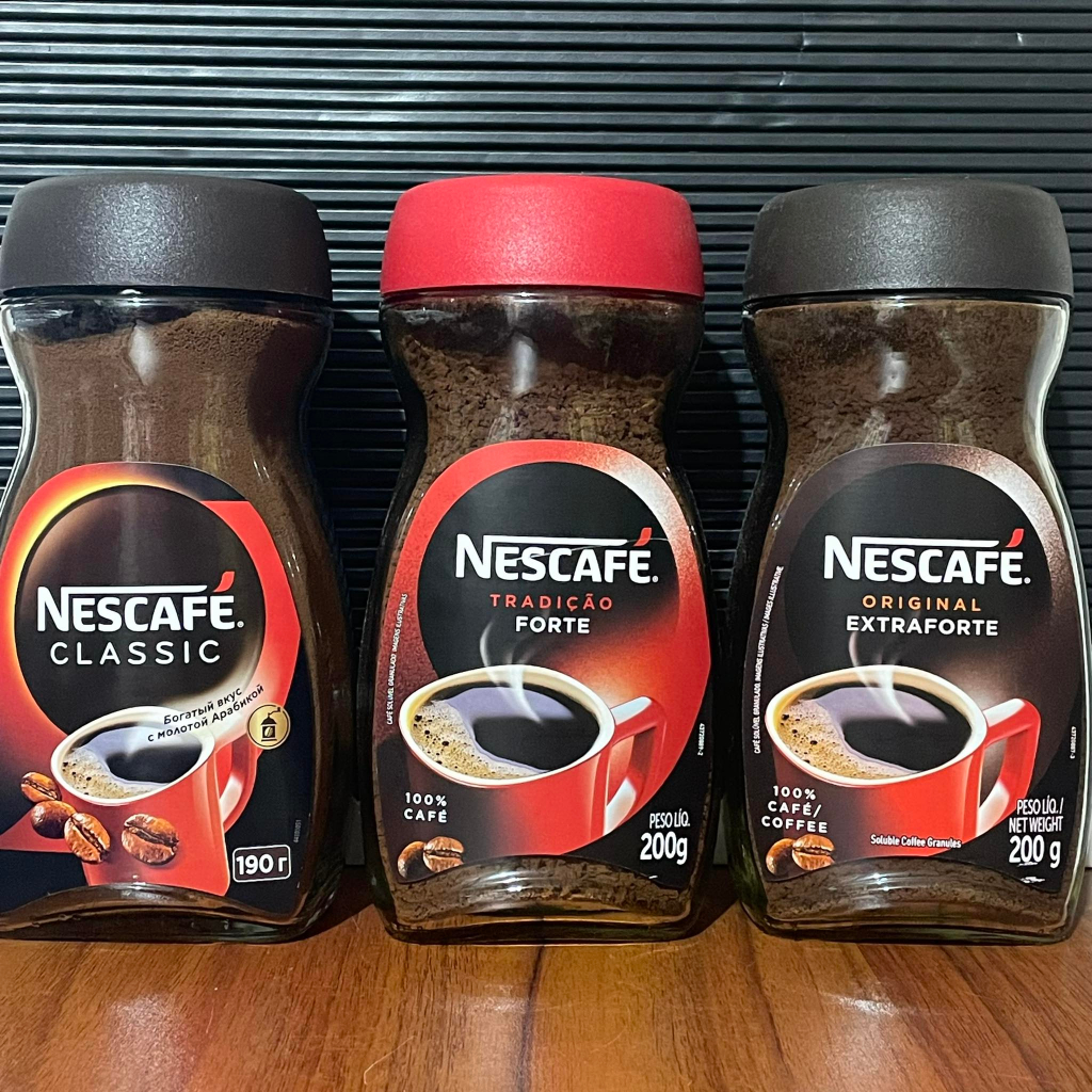 Nescafe Original Extra Forte/Nescafe Matinal Suave 200g | Shopee ...
