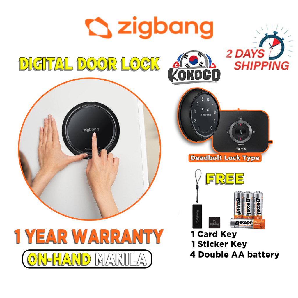 [Zigbang] Smart Doorlock SHP-A20 Digital Doorlock | Shopee Philippines