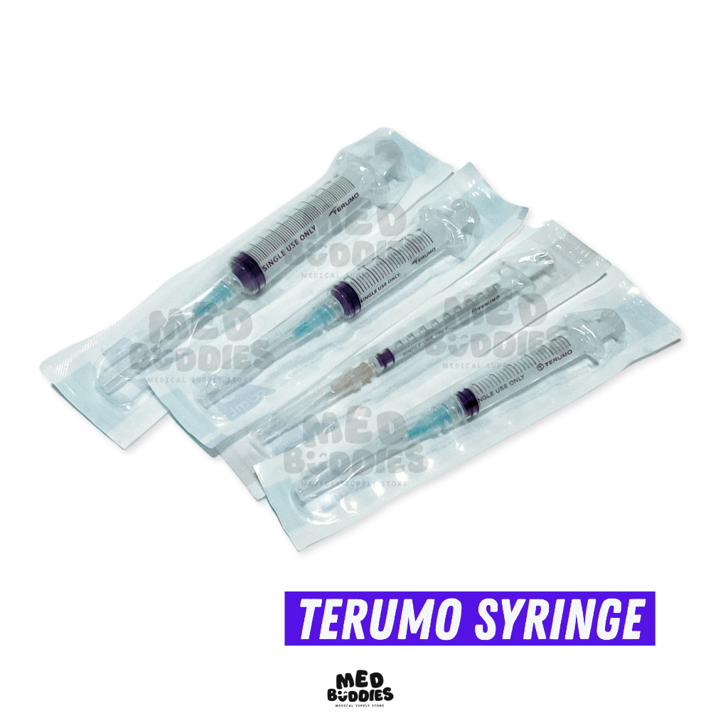 TERUMO Syringe 1cc, 3cc, 5cc, 10cc (Sold Per Piece) | Shopee Philippines