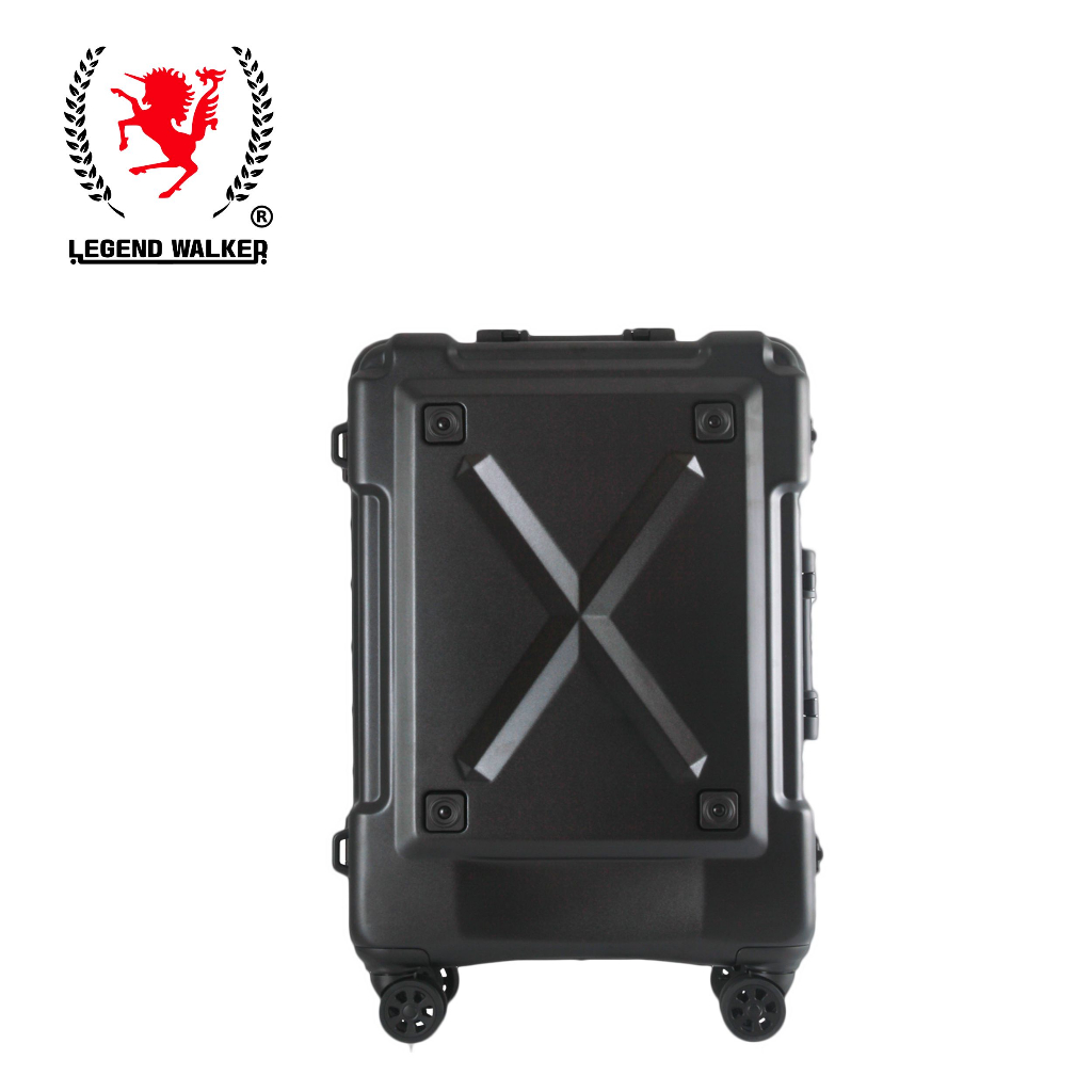 LEGEND WALKER Outdoor 6302 Matte Black (Frame Type) - TSA Luggage ...