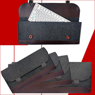 FEKER PU Felt Keyboard Carry Case Bag for 61/68/84/87/98/104 Mechanical ...