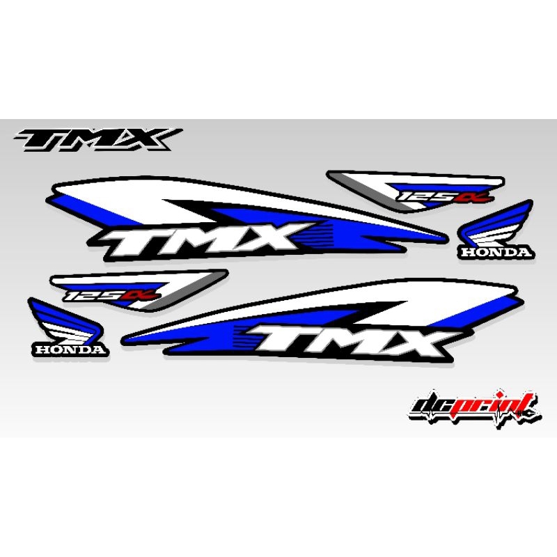 Honda TMX 125 Stock Decal Sticker | Shopee Philippines