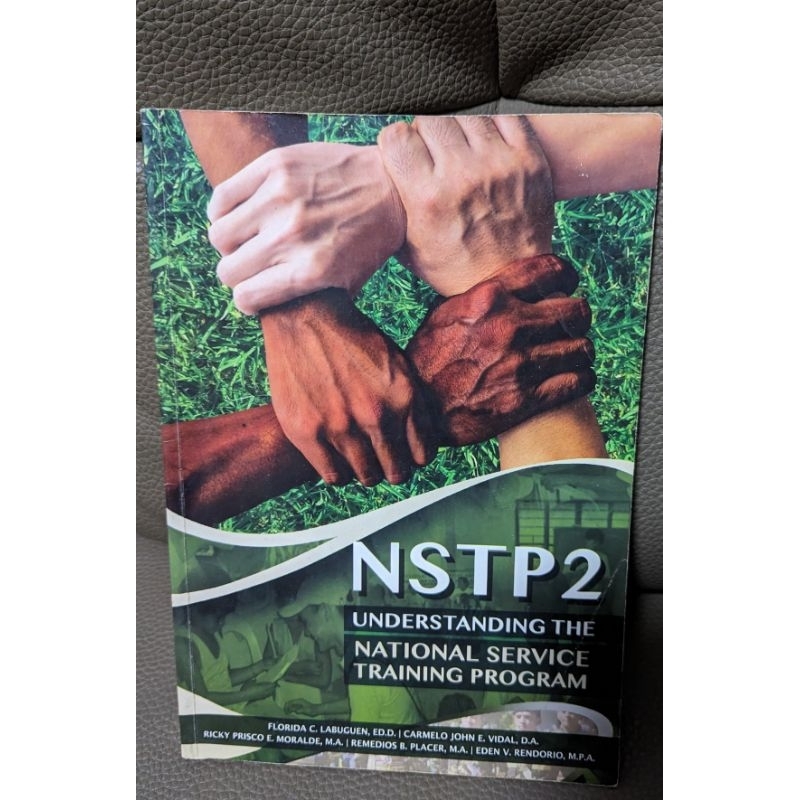 NSTP 2 - Understanding the National Training Program (Used) | Shopee ...