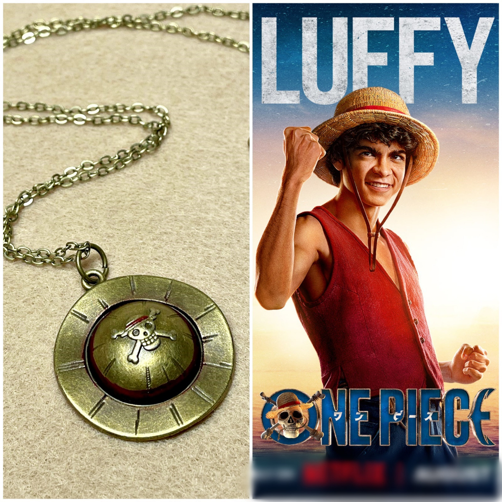 Monkey D. Luffy Necklace | Straw Hat Pirates jewelry | One Piece ...