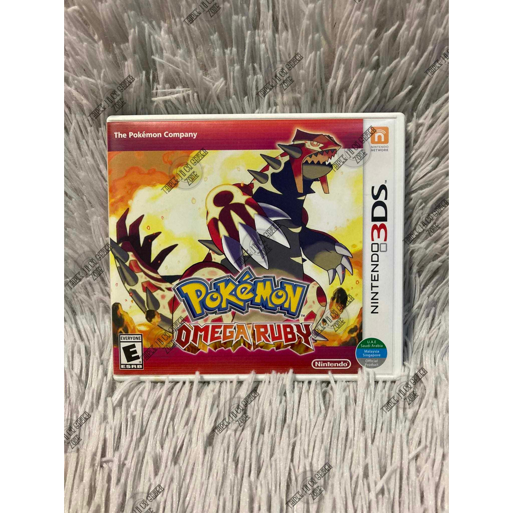 Pokemon Omega Ruby US Region Nintendo 3DS Game Cart Game Games | Shopee ...