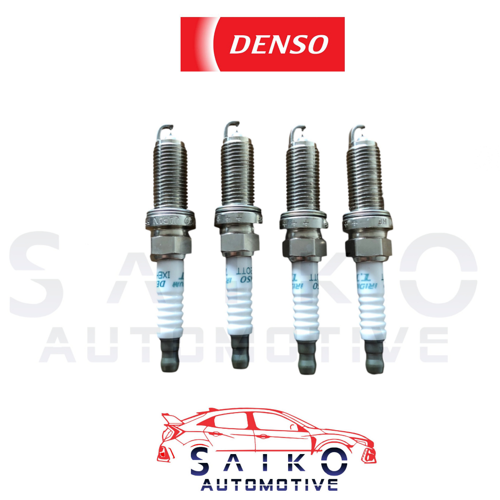 Denso Iridium Spark Plug Twin Tip Toyota Vios Yaris 1NR 2NR Dual VVT-i ...