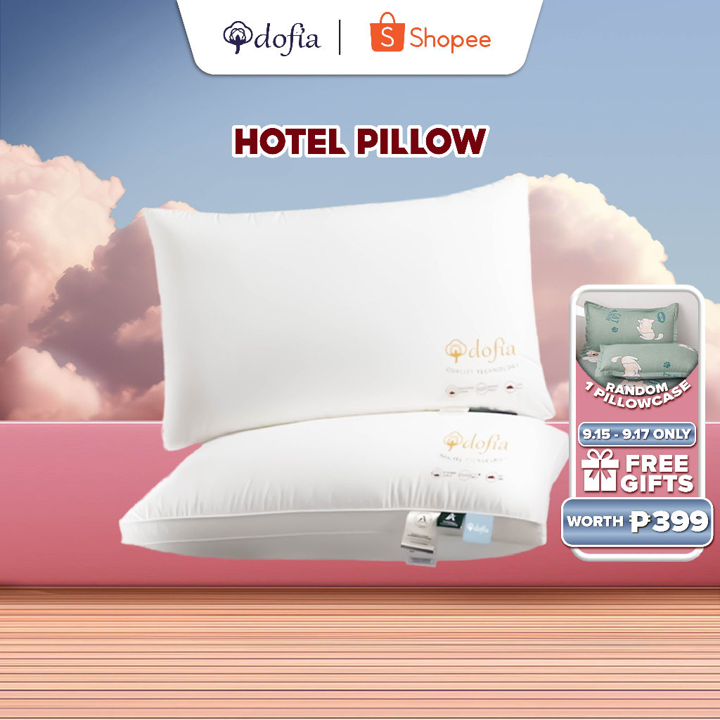 Dofia Neville Hotel 48*74cm Comfortable Soft Bigger Pillow | Shopee ...