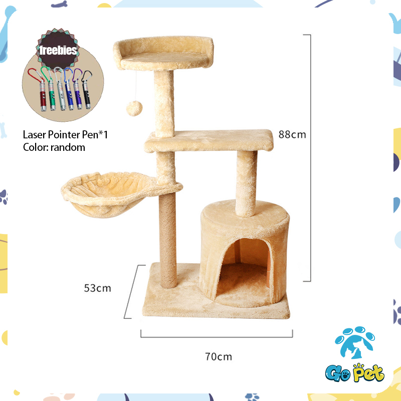 Five-layer Cats Tree Cat Cando House Cat Climbing Tower Frame Half ...