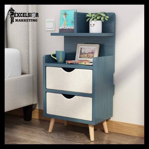 P22B Bedside Cabinet Table Mini Modern Storage Bedroom Bedside Tables ...