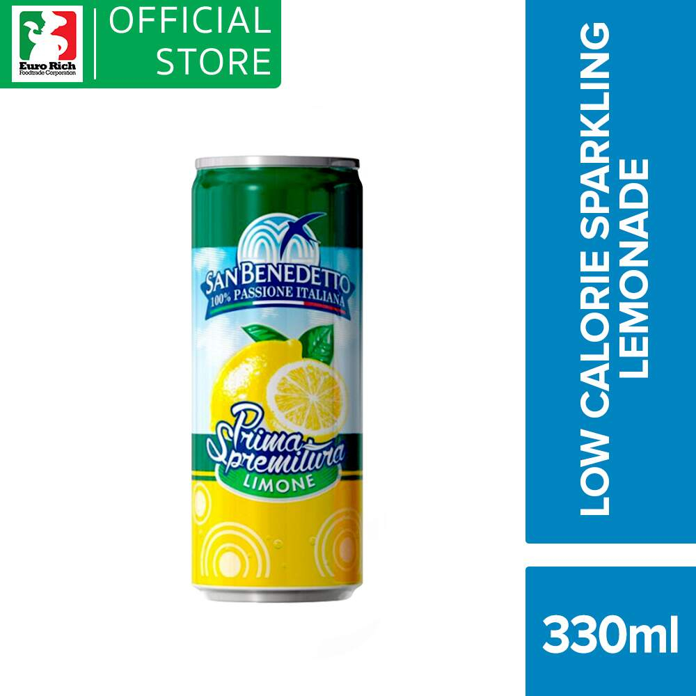 San Benedetto Low Calorie Sparkling Lemonade 330ml | Shopee Philippines