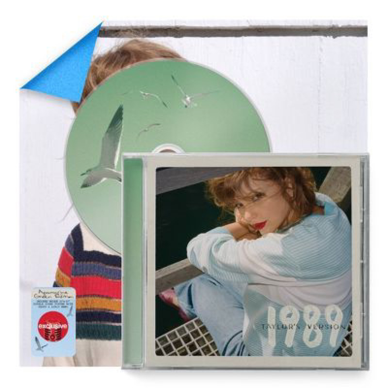 1989 TAYLORS VERSION TARGET EDITION CD AND VINYL || 1989 CD AND VINYL ...