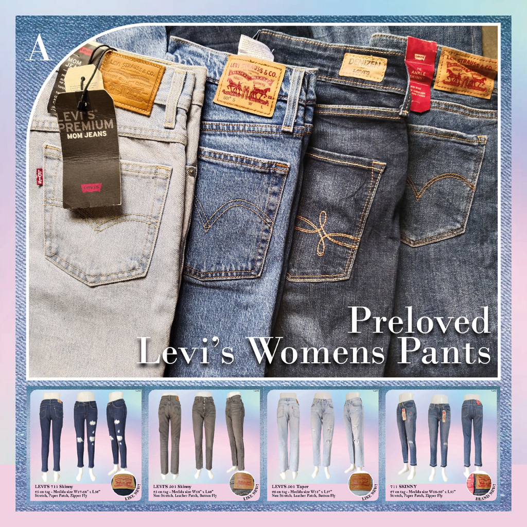 Preloved Women's US/Aussie/aloha Jeans A001 | Shopee Philippines