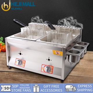 Multi-function Deep Fryer Commercial Stainless Steel Gas Type Deep ...