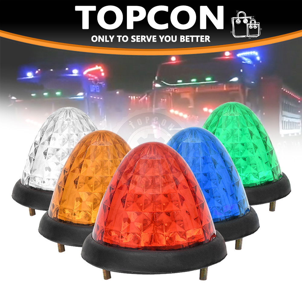 Crystal Cone Led Light For Truck 12v 24v Side Marker Clearance Lamp ...