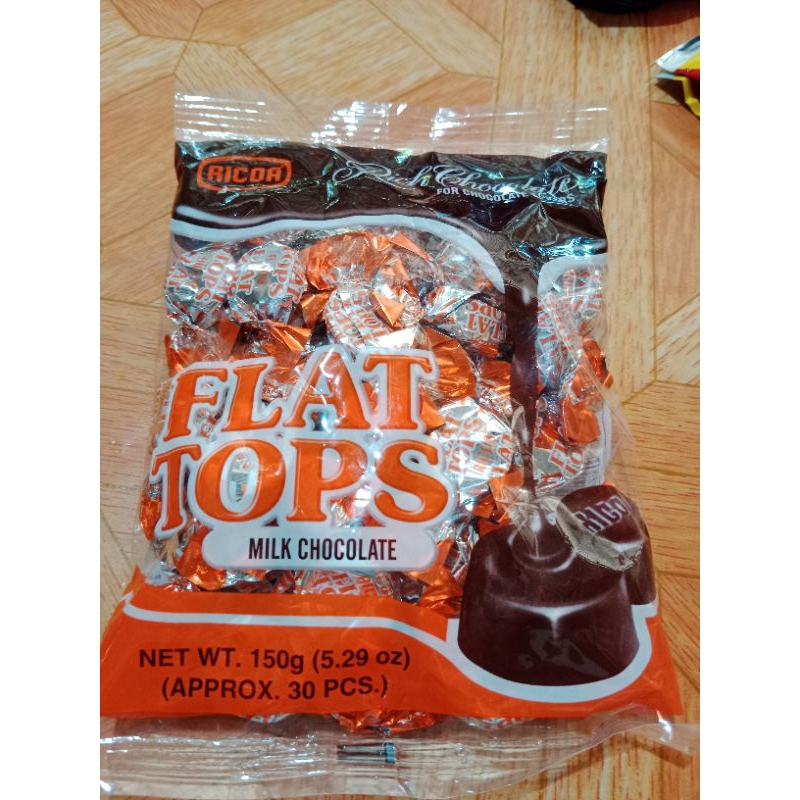 Shop flat tops chocolate for Sale on Shopee Philippines
