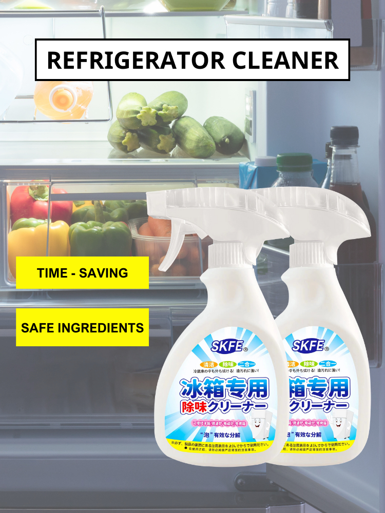 Refrigerator Cleanning Spray Stain Remover Refrigerator Deodorant Mold ...