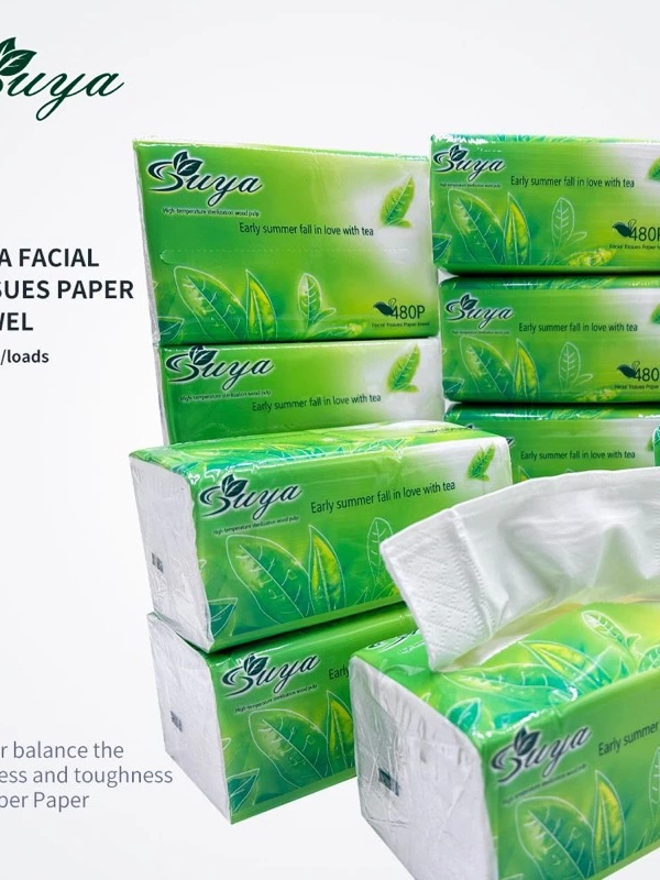 queenfashion1 480 SHEETS 1PACK (8PCS) SUYA ORGANIC GREEN TEEA FACIAL ...