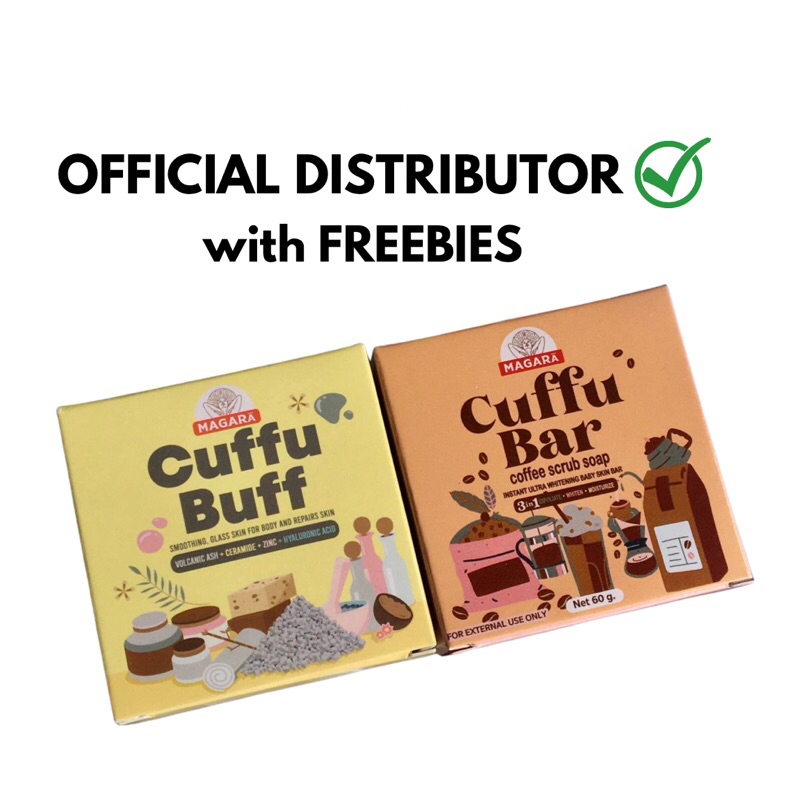 Cuffu Bar Cuffu Buff by Magarā Skin Coffee Scrub Soft Soap Whitening ...