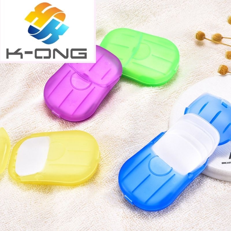 Big sale# travel disposable soap tablets boxed soap paper portable hand ...