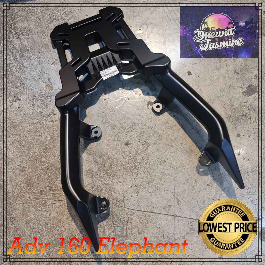 Sec brand ADV 160 alloy bracket Elephant carbon finish (dsec-6038 ...