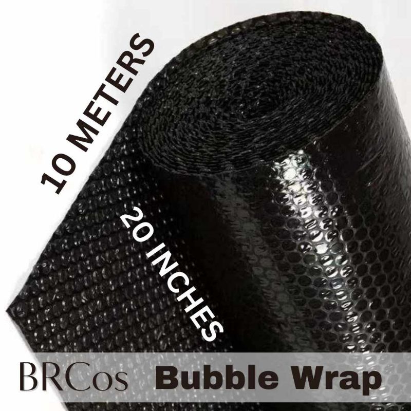 BRCos High Quality Plastic Packaging Material 2 ply Black Bubble Wrap ...