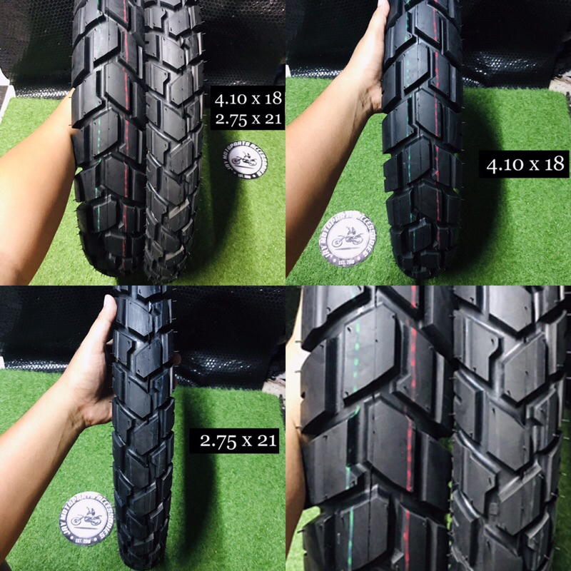 Power Tire D601 / 4.10 x 18 & 2.75 x 21 / Dual Sport Tire | Shopee Philippines