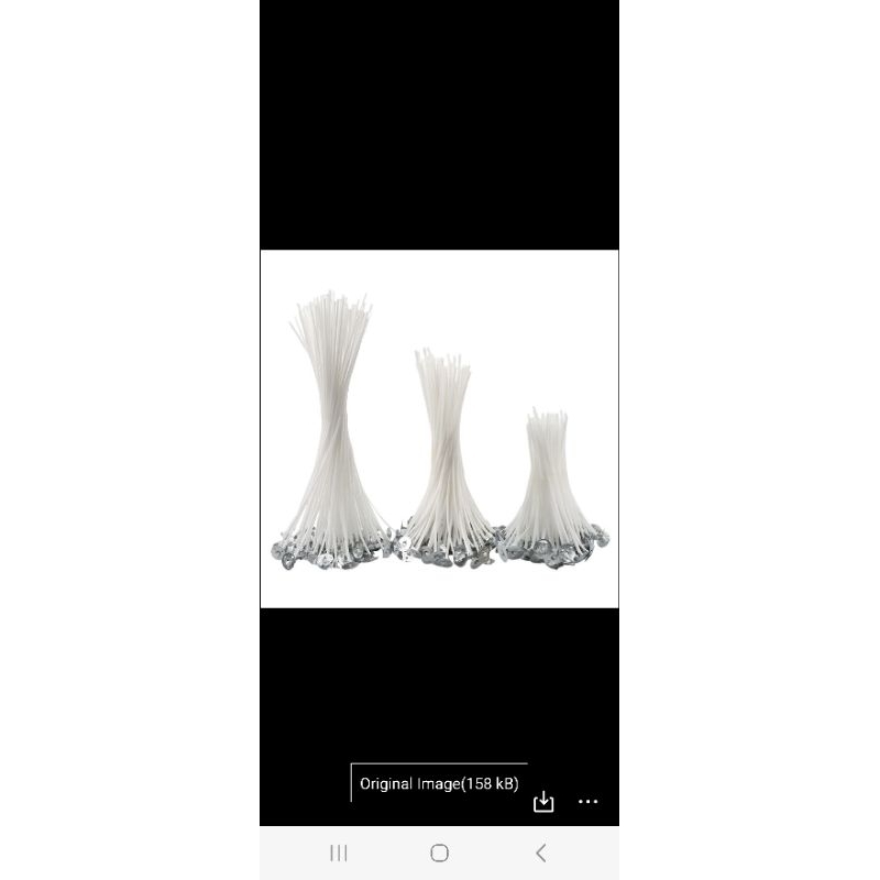 waxed candle wick for sale (50pcs per pack) | Shopee Philippines
