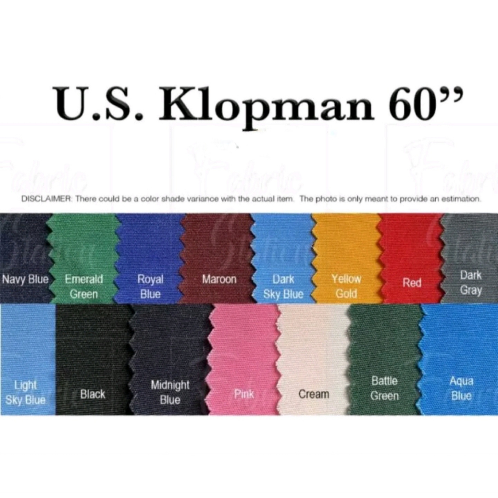 US Klopman/Clothman Fabric 58"-60" width Uniform (Nursing) (TELA ONLY ...