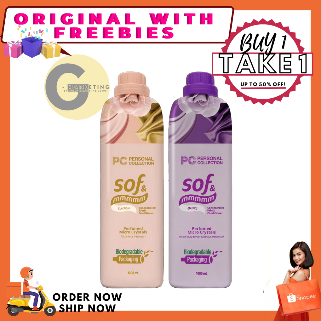 Buy 1 Take 1 sof ever more + eternity fabric conditioner | Shopee ...