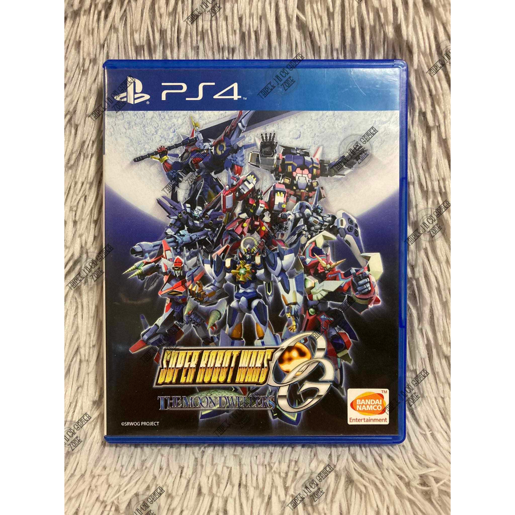 Super Robot Wars OG The Moon Dwellers PS4 Playstation 4 Original CD ...