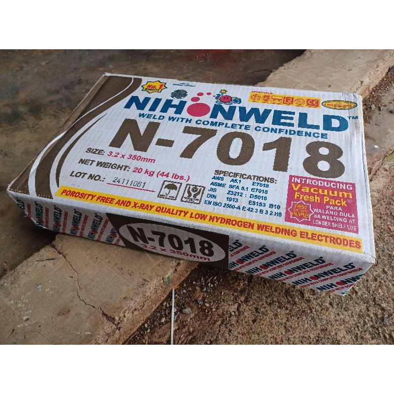 Nihonweld 7018 Welding Rod 3.2mm | Shopee Philippines