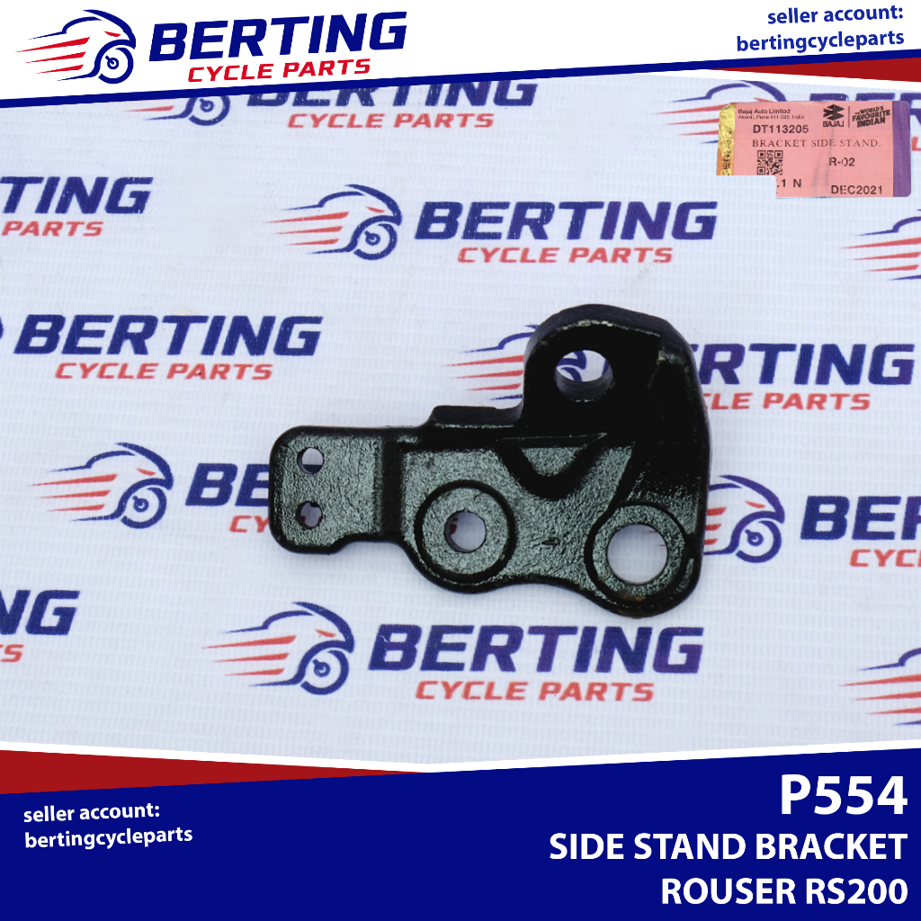SIDE STAND BRACKET Rouser RS200 Genuine Bajaj DT113205 | Shopee Philippines