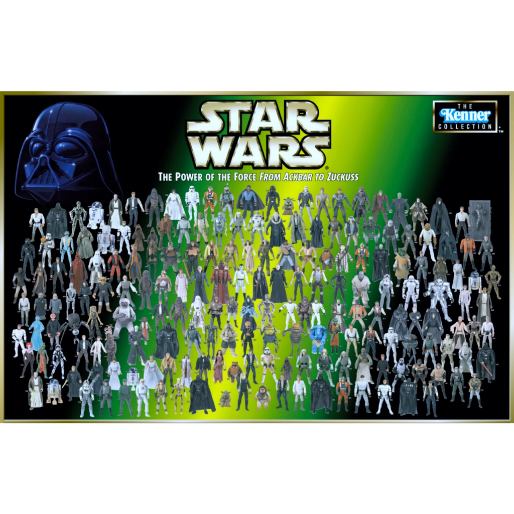 AUTHENTIC Star Wars Power of the Force and Episode 1 The Kenner ...