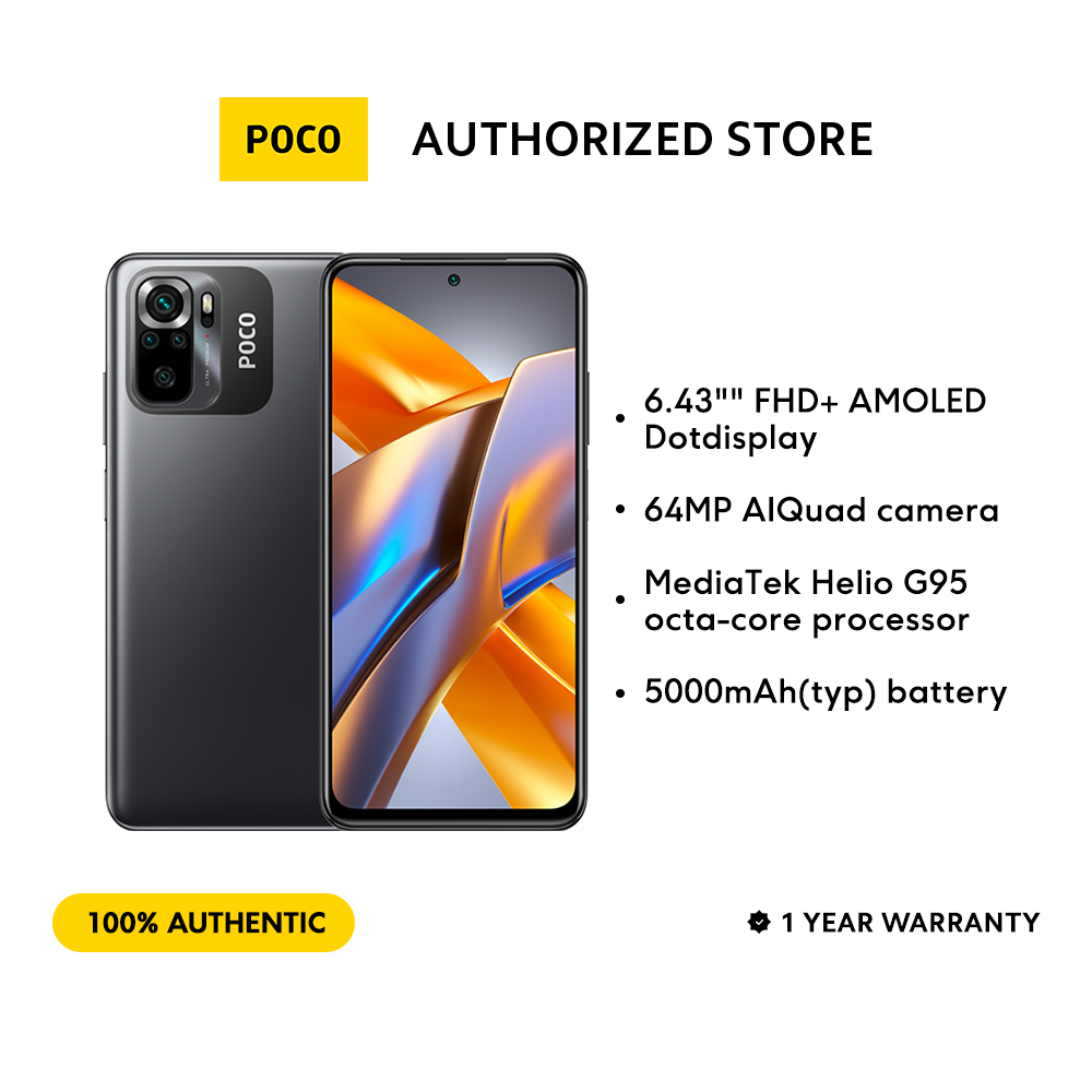 Poco M5s Helio G95 Processor 6GB+128GB 64mp Camera Smartphone | Shopee ...
